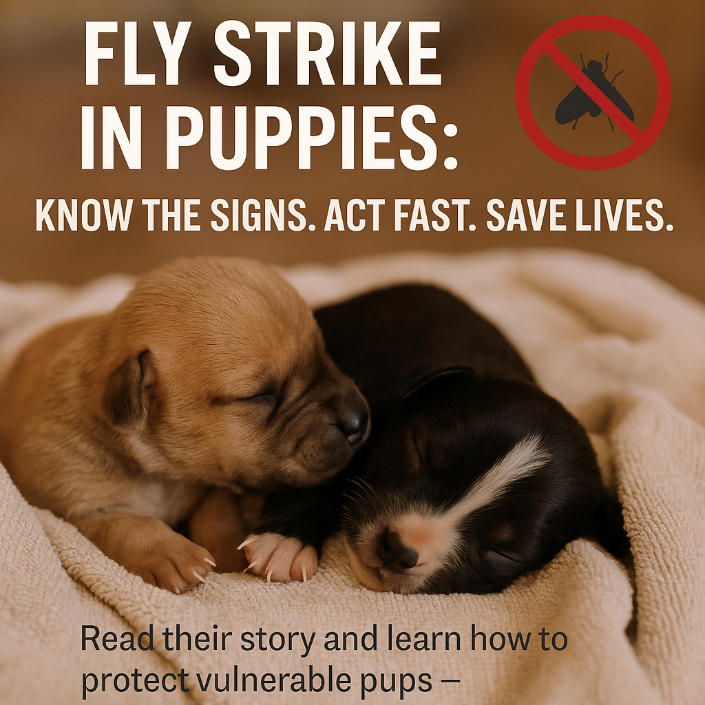 Fly Strike in Puppies - Blazin’ Trails Bottle Babies